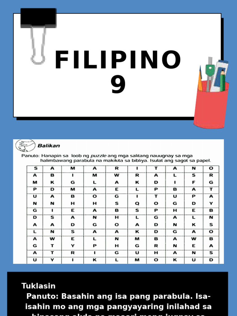 School Supply Theme Daily Agenda Presentation in Colorful Modern Style ...