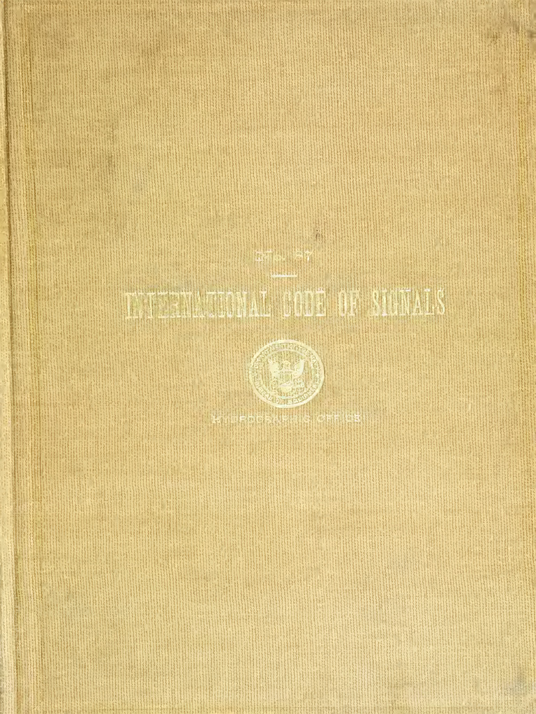 International Code of Signals (IA Cu31924030898351) | PDF | Flag ...