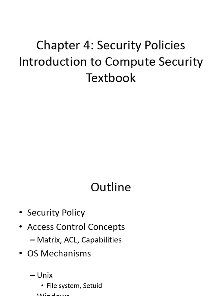 All Uni Cybersecurity Chapters | PDF | Information Security | Computer Security