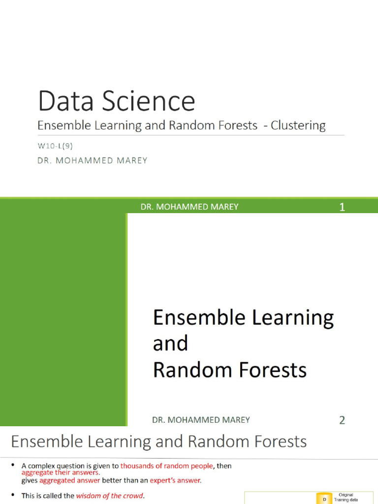 DSci-Lecture 9-W-10 -cluster k-means---modified-stds-part1 | PDF