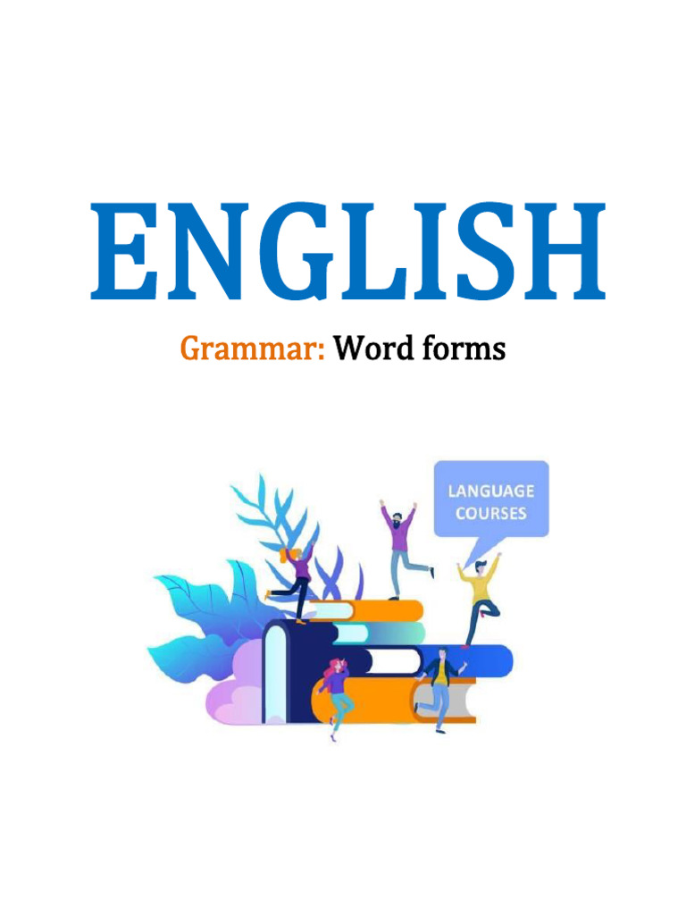 Word Forms | PDF | Part Of Speech | Adverb