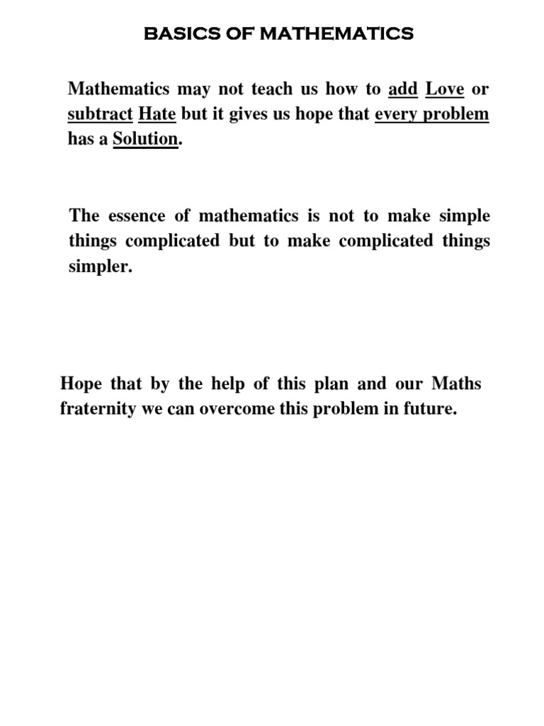 Basics Maths | PDF | Triangle | Division (Mathematics)