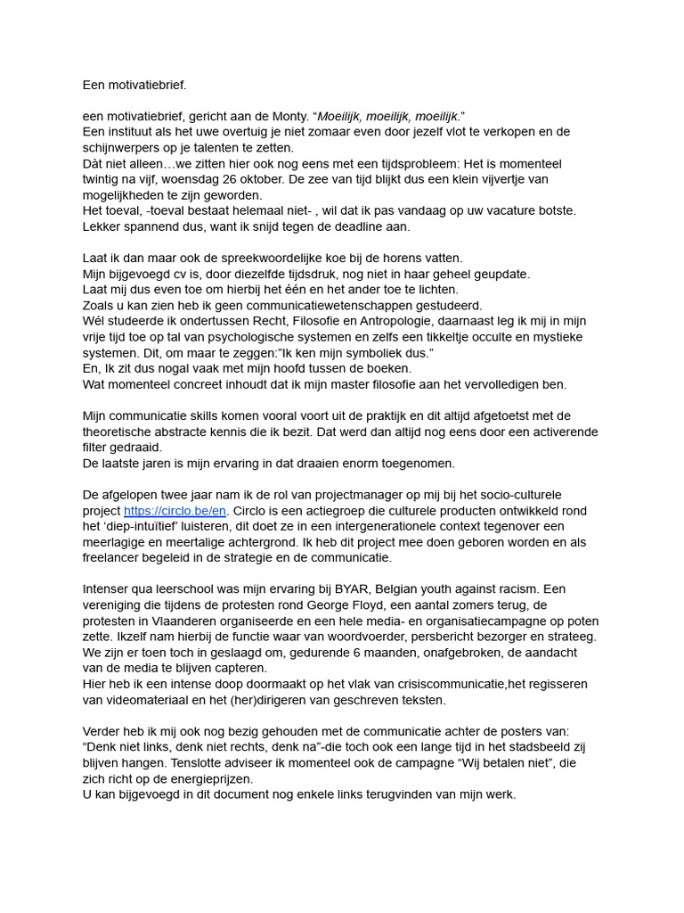 Naamloos Document 3 | PDF