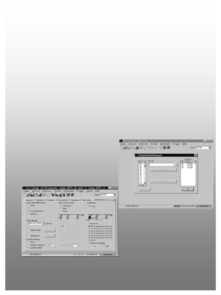 CANBUS - Manuale CLV43x-44x45x | PDF | Computer Network | Image Scanner
