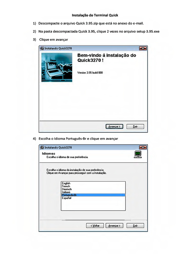 Configurao Do Quick o | PDF