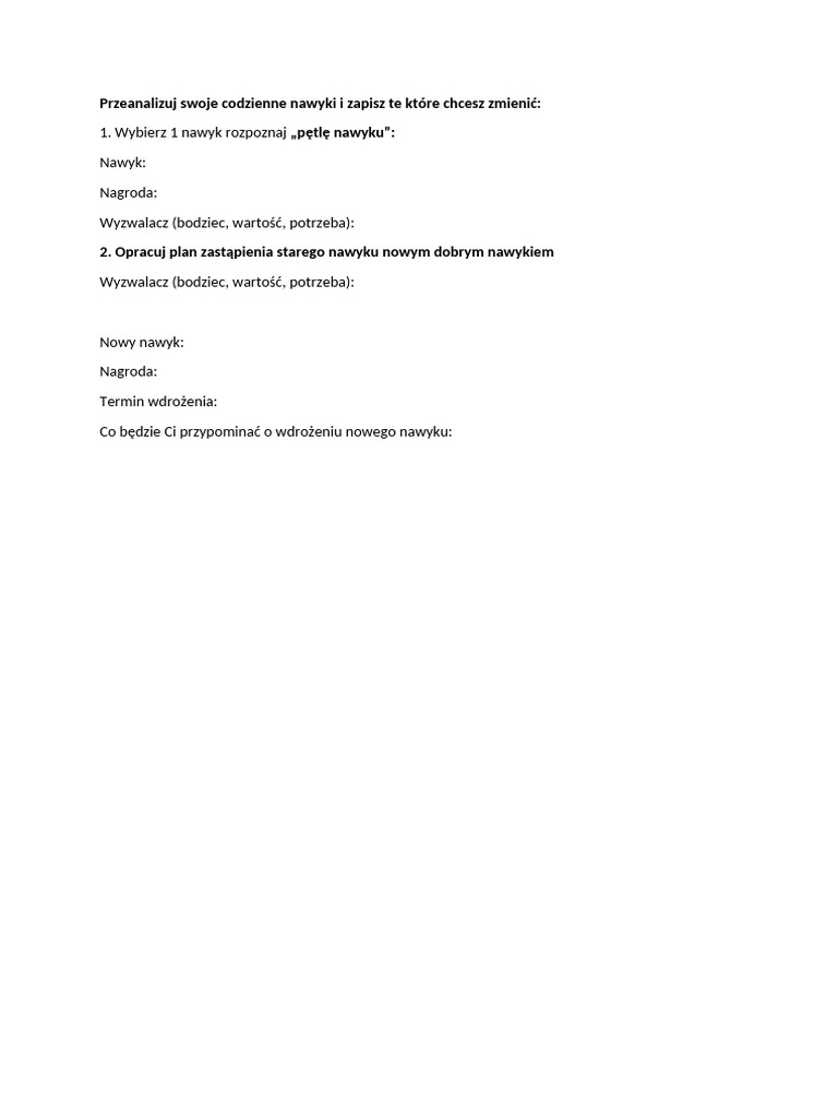 Kopia Nawyk | PDF