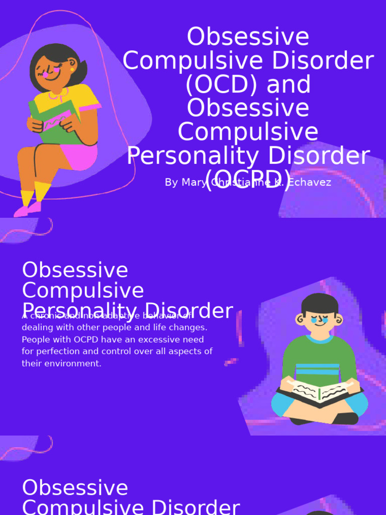Ocd and Ocpd Ppt Echavez | PDF