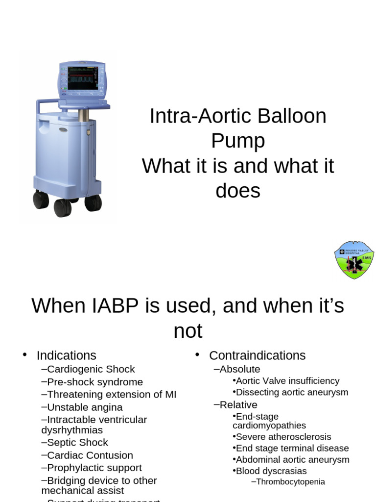 Intra Aorticballoonpump | PDF | Ventricle (Heart) | Diastole
