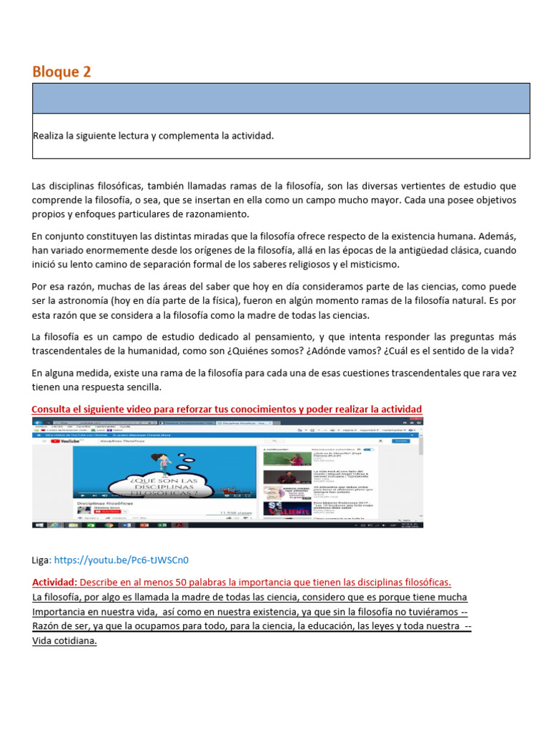Disciplinas Filosóficas y su Importancia | PDF | Metafísica | Dialéctico