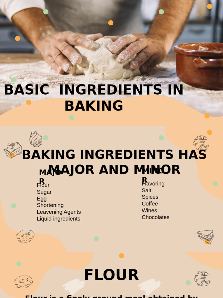 Basic Ingredients | PDF | Flour | Breads