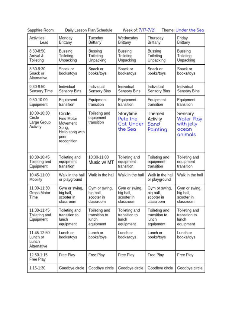 7_10-7_14 Under the Sea | PDF