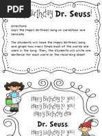 Dr. Seuss QR Code Read Alouds | PDF | Dr. Seuss | Children's Literature