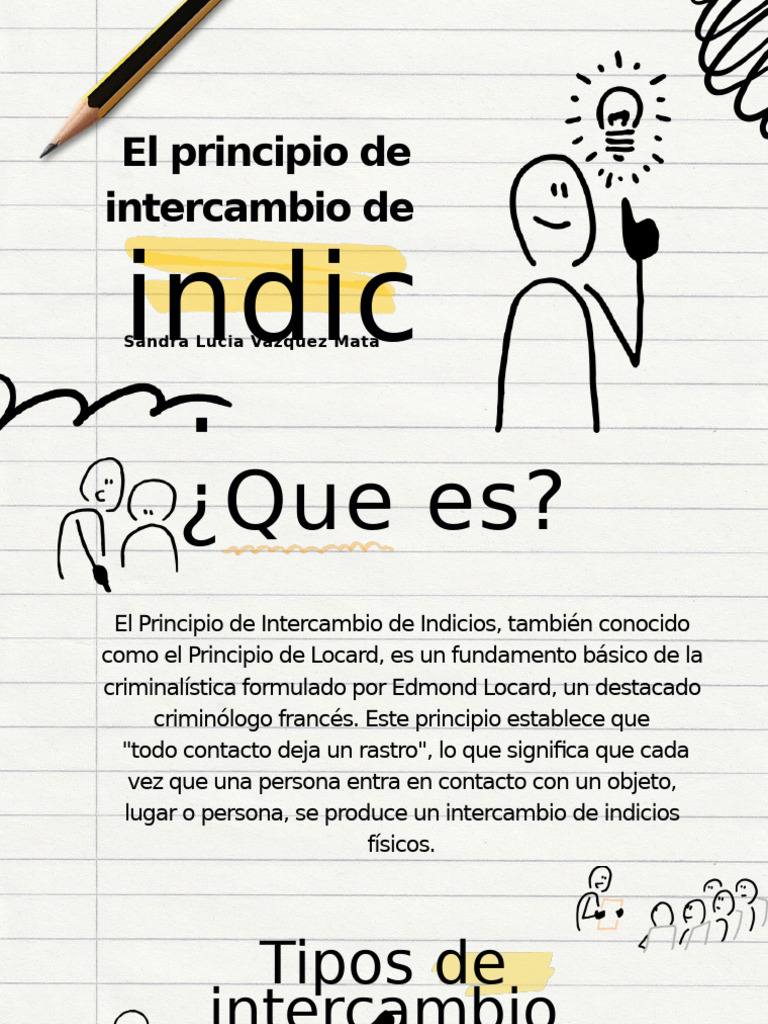 Principio de Intercambio de Indicios | PDF