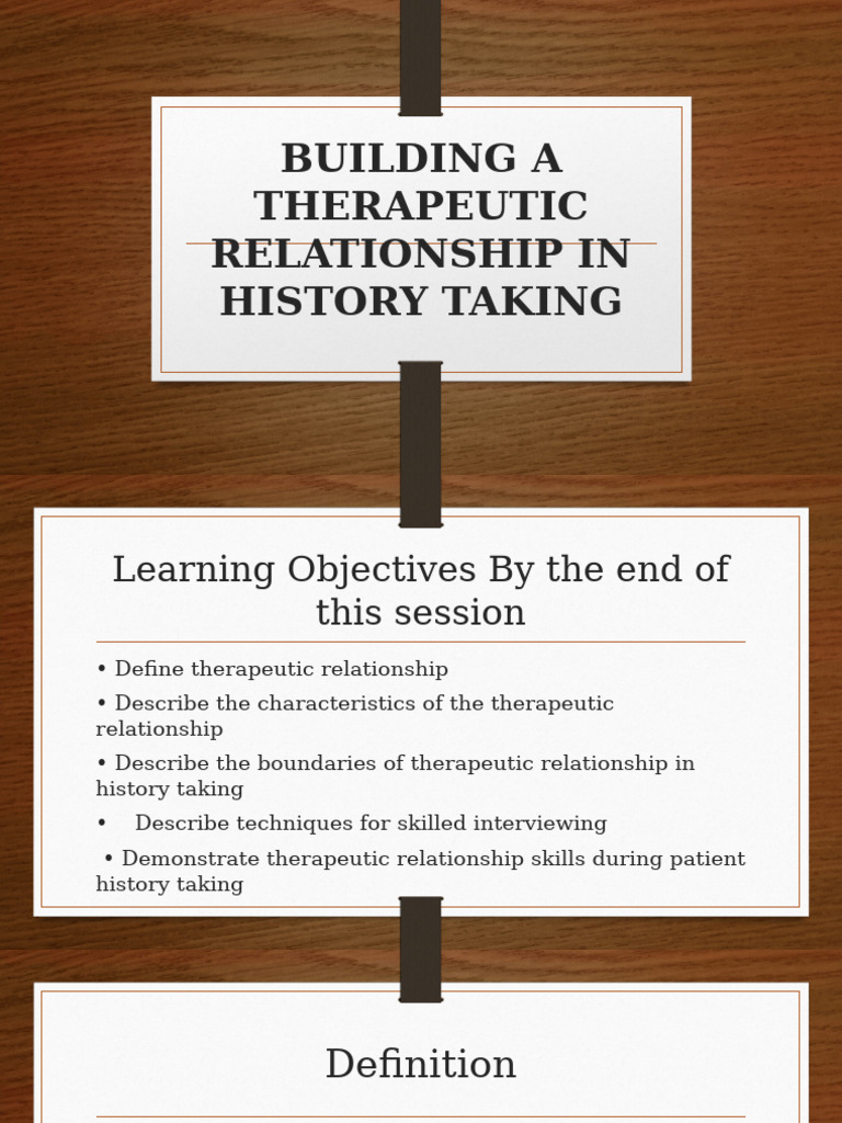 Therapeutic Relationship Skills | PDF | Nonverbal Communication ...