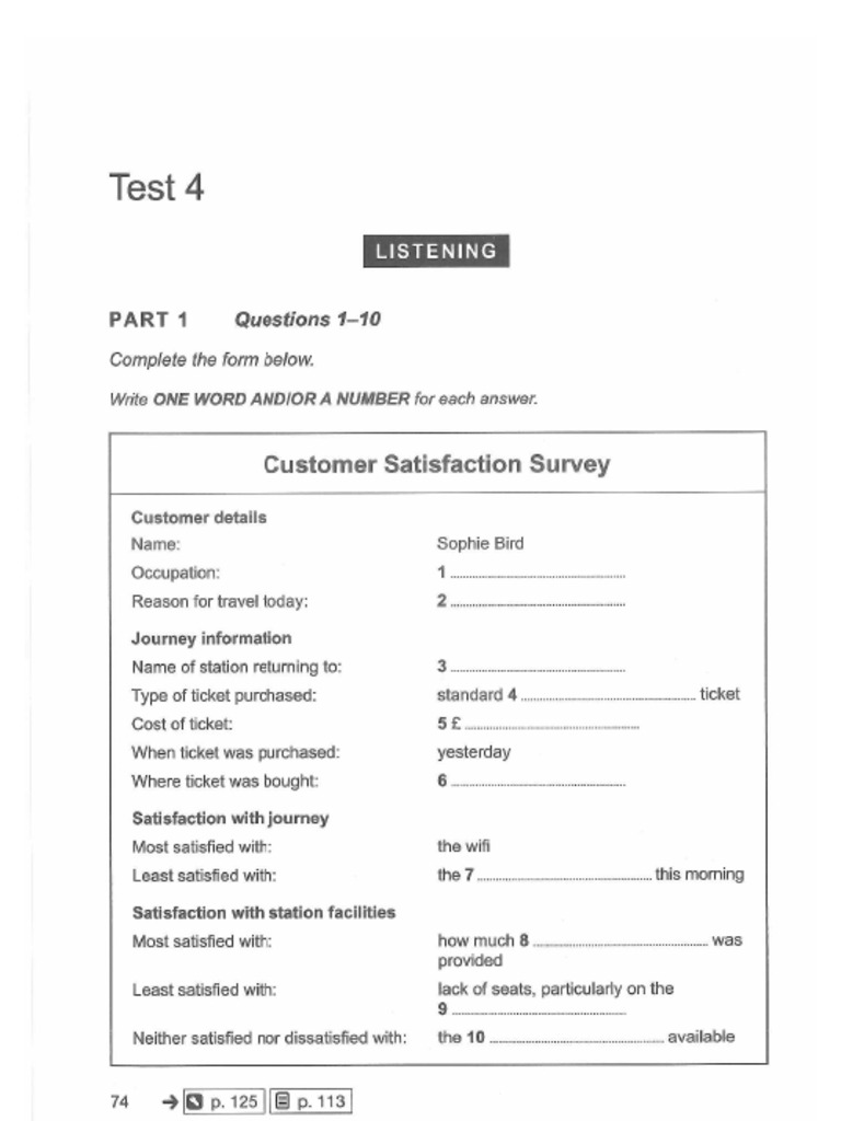 Cambridge 15 Listening Test 04 | PDF