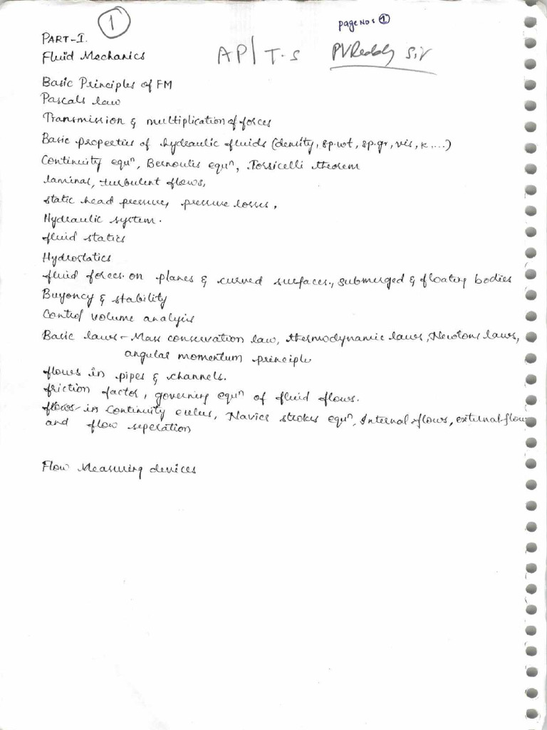 23) Ace - FM HM - P.v.reddy Sir Class Notes Offf Line | PDF