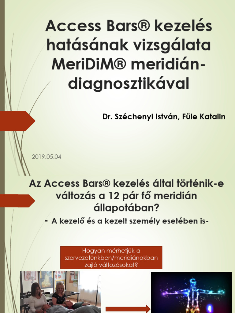 Az Access Bars hatásának vizsgálata | PDF