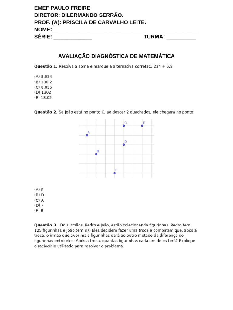 Prova de Algoritmos Geométricos | PDF | Triângulo | Raiz quadrada