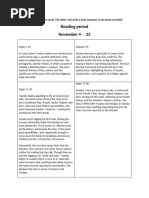 Holes - Plot, Setting, Characters | PDF