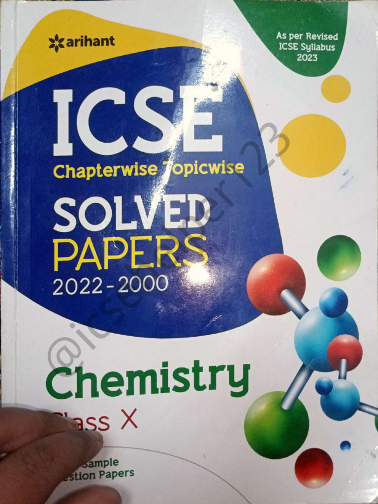 Chemistry Pyqs | PDF