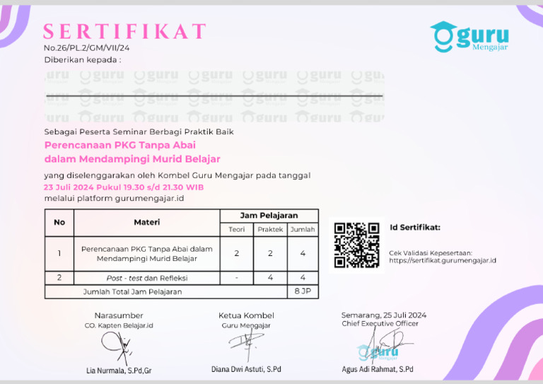 Sertifikat 32 JP | PDF
