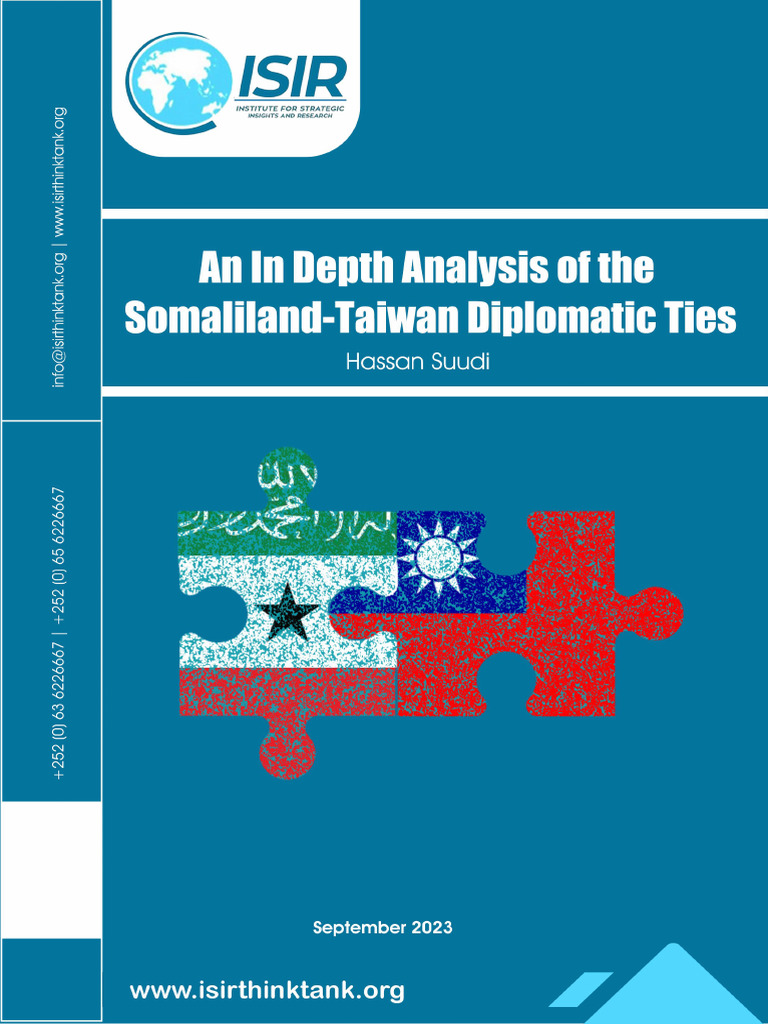 An in Depth Analysis of The Somaliland Taiwan Diplomatic Ties | PDF