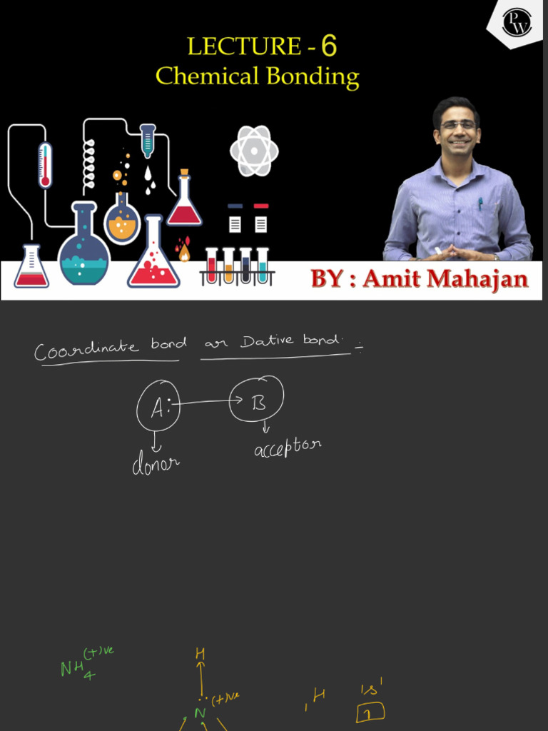 Chemical Bonding 06 - Back Bonding - Resonance and Previous Year ...