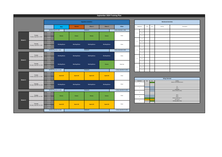 Training Program 2024 | PDF