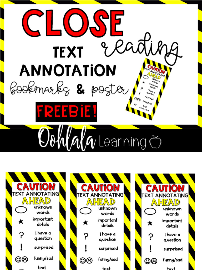Text Annotation: Reading | PDF