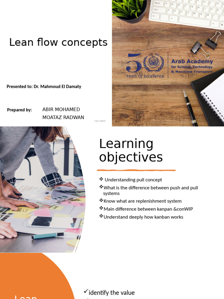 Lecture 7_Lean flow concepts_Final | PDF | Inventory | Business