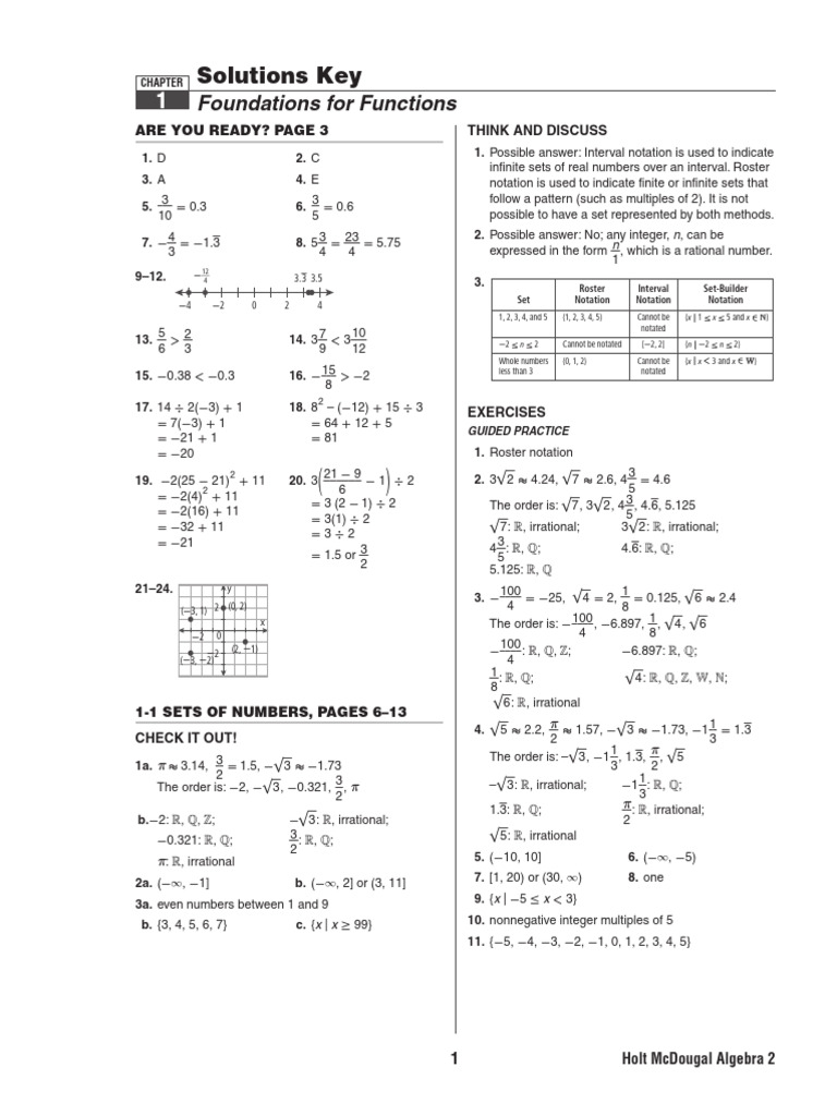 CH1 Solutions | PDF | Interval (Mathematics) | Set (Mathematics)