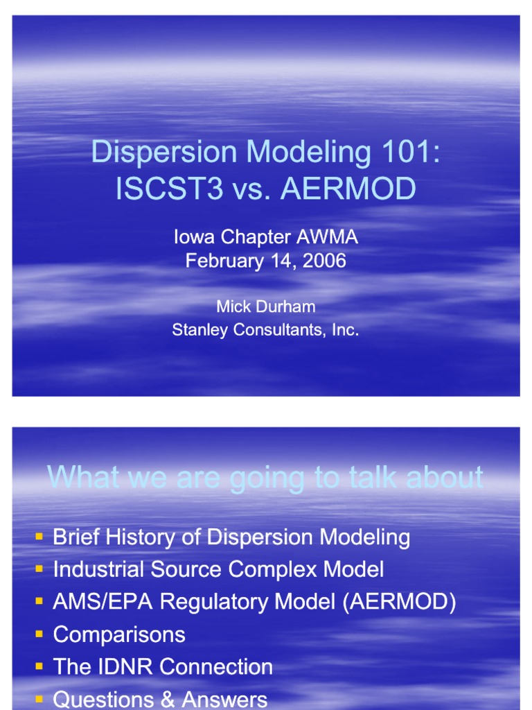 Dispersion Modeling 101 | Air Pollution | Physical Geography