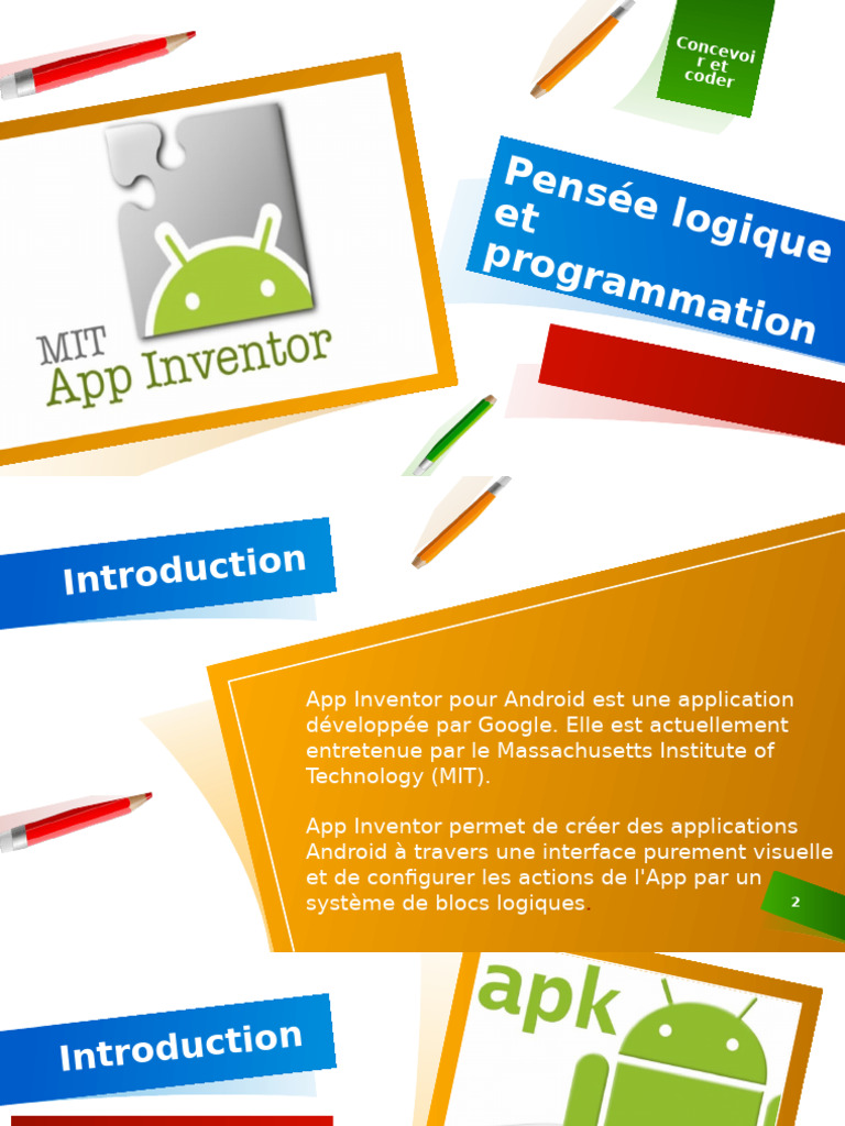 Formation2025Inventor 2 | PDF | jeu de Google | Android (Système d'exploitation)