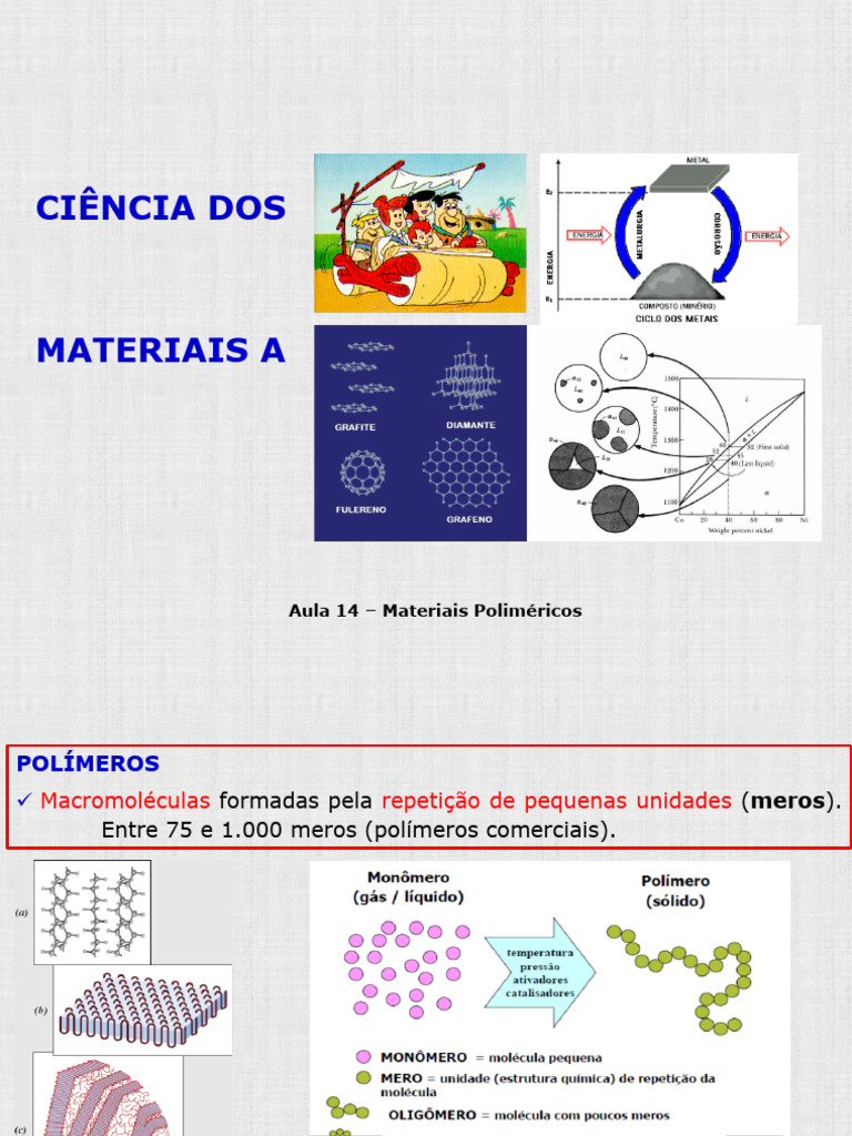 Materiais Poliméricos: Estruturas e Aplicações | PDF | Polímeros ...