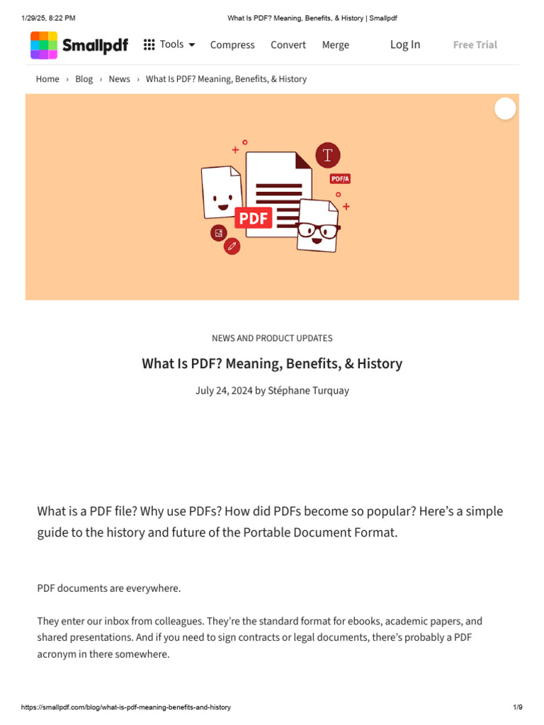 Understanding PDF: Meaning & Benefits | PDF | Computing | Software