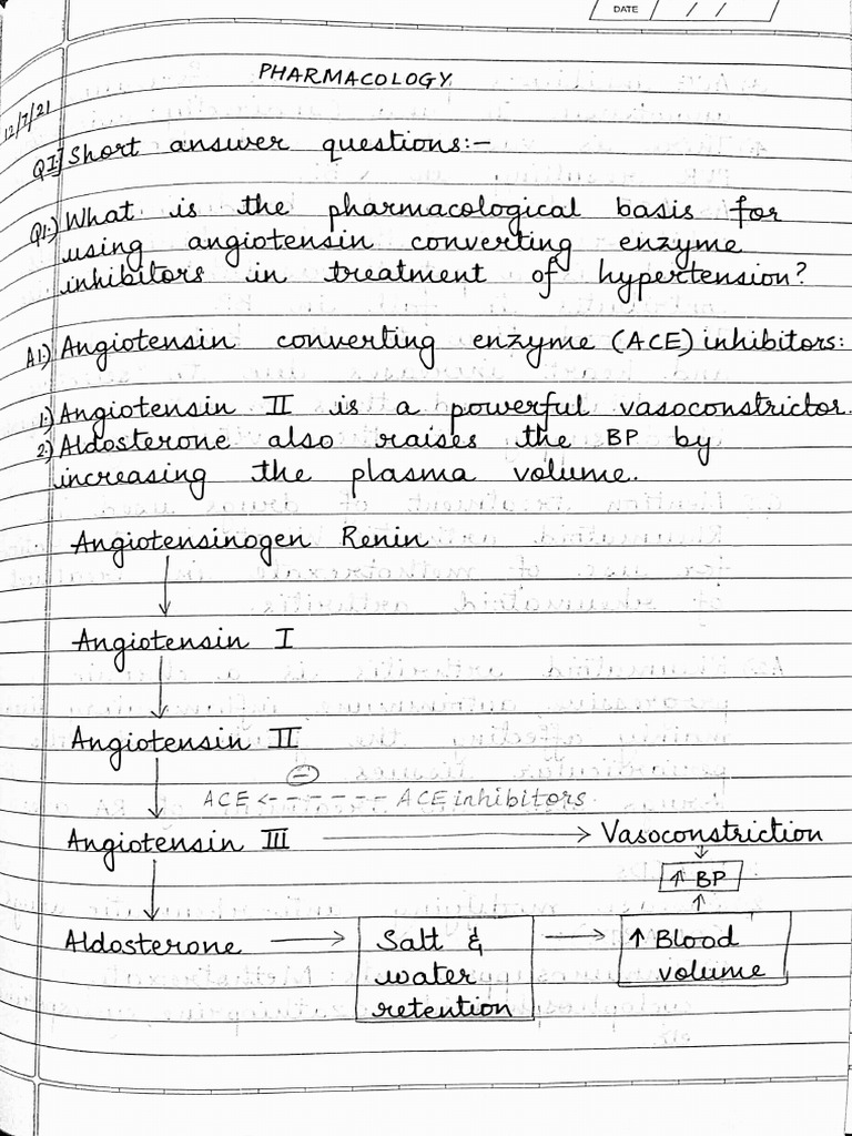 Pharmacology Assignment 1 | PDF