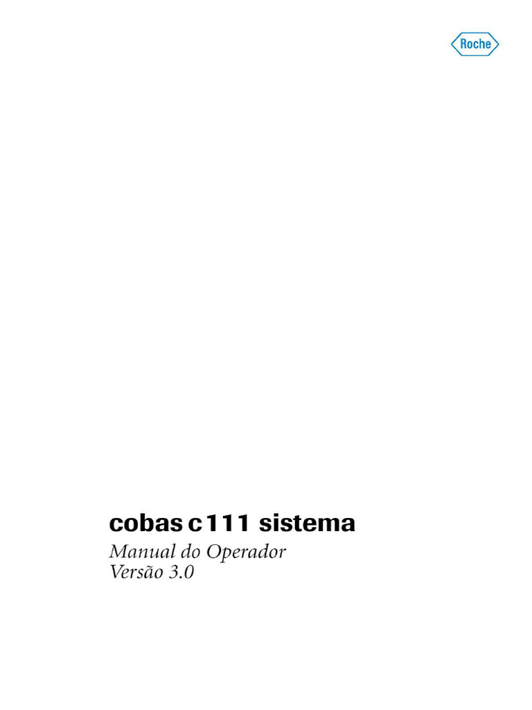 Manual Cobas C111 | PDF