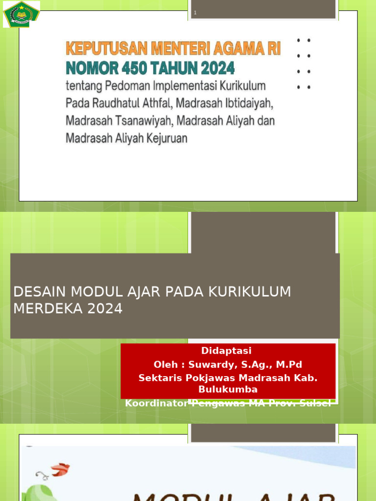 Desain Modul Ajar Kurikulum Merdeka | PDF