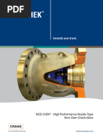 Mokveld Product Sheet Axial Check Valve Water | PDF