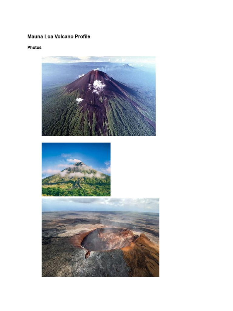 Formation and Facts of Mauna Loa | PDF