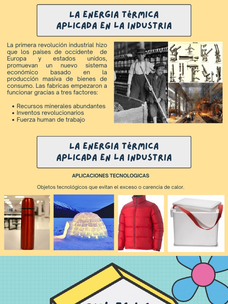 Energía Térmica en la Industria | PDF | Electricidad | Corriente eléctrica