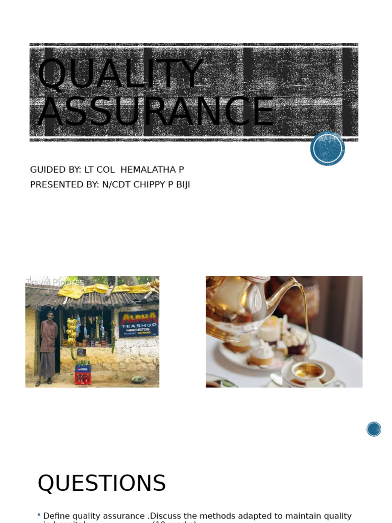 Quality Assurance | PDF | Six Sigma | Quality Assurance