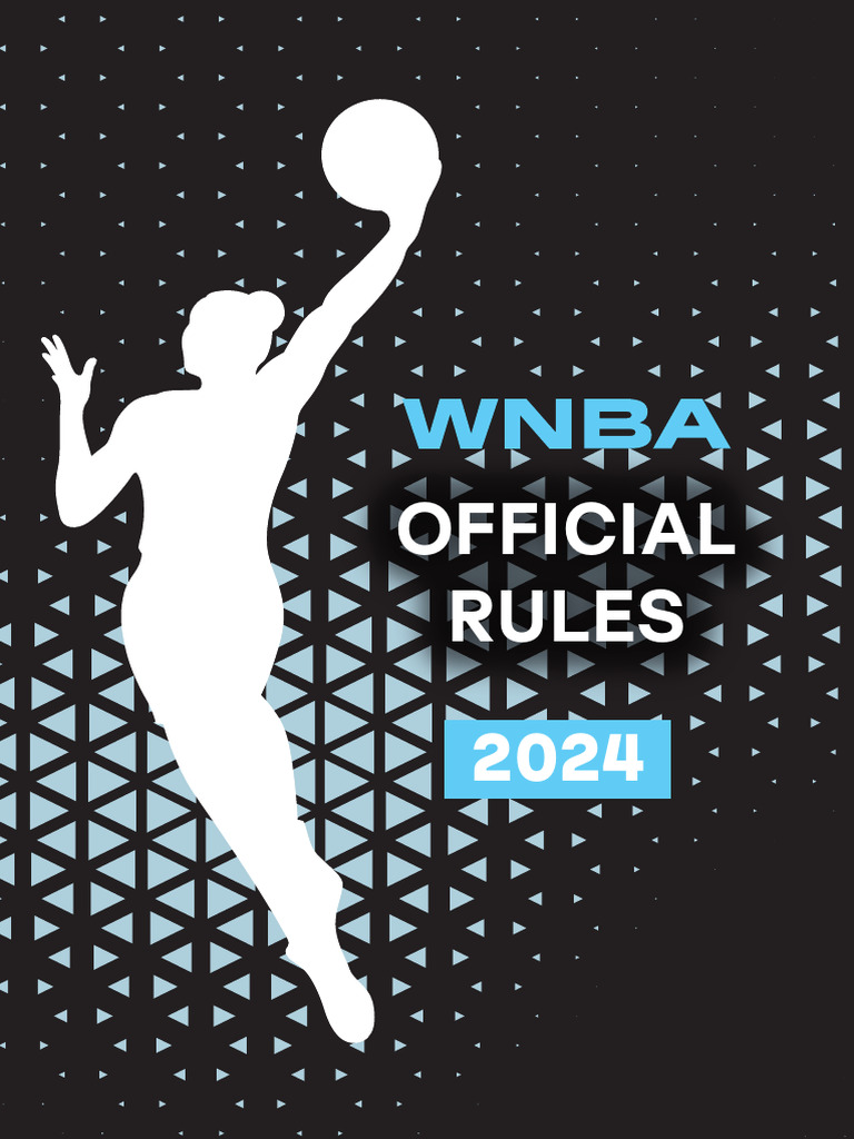2024 WNBA Official Rules Guide | PDF | Sports | Team Sports