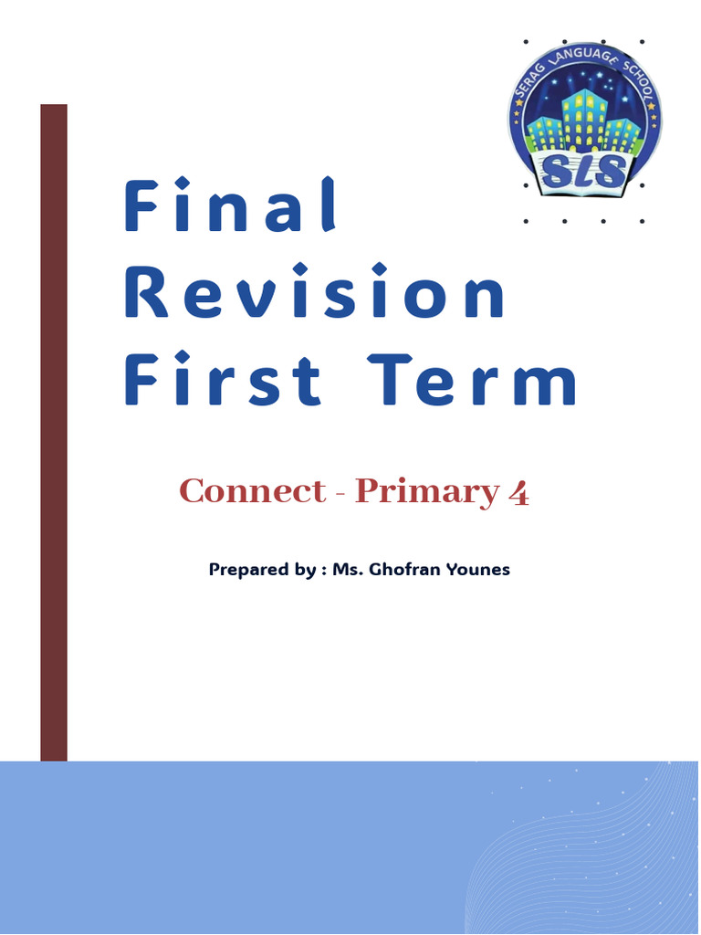 Final Revision for Primary 4 Connect | PDF