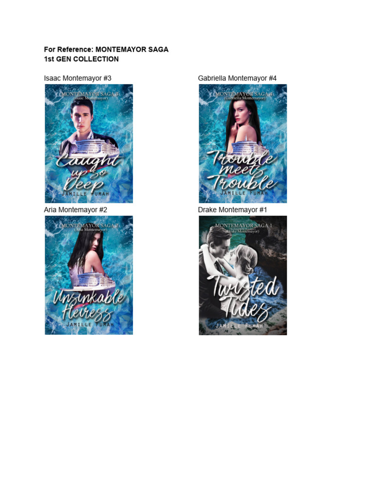 For Reference Montemayor 1st Gen Saga List | PDF