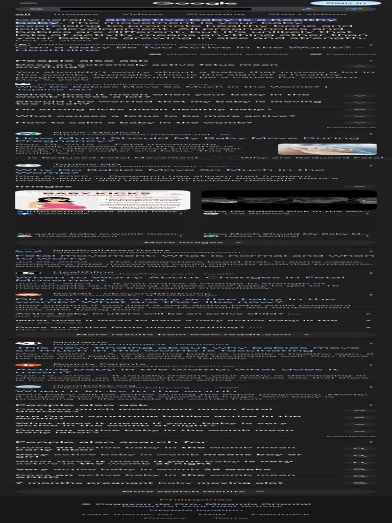 What Does A Super Active Baby in Womb Mean - Google Search | PDF ...