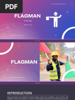Flagman Training | PDF | Traffic | Transport
