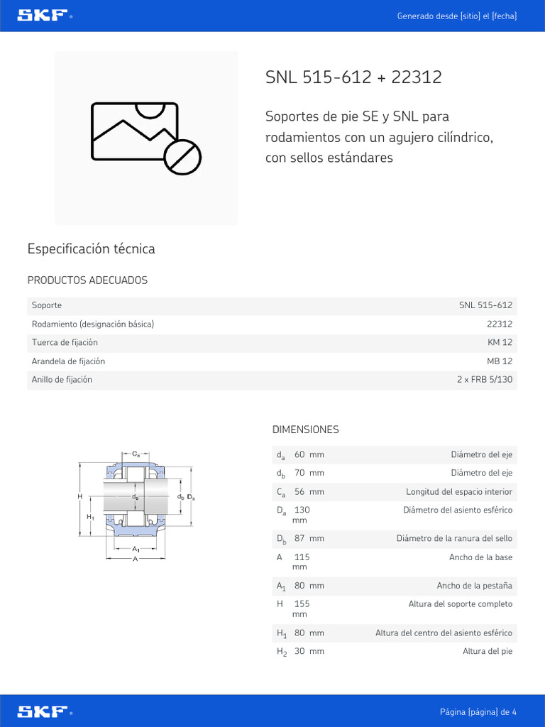 SNL 515-612 + 22312 - 20211019 | PDF | Tornillo | Red mundial