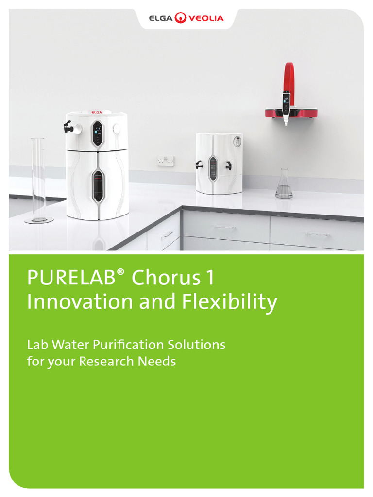 Elga - Purelab - Chorus 1 - Brochure | PDF | Chromatography | Water