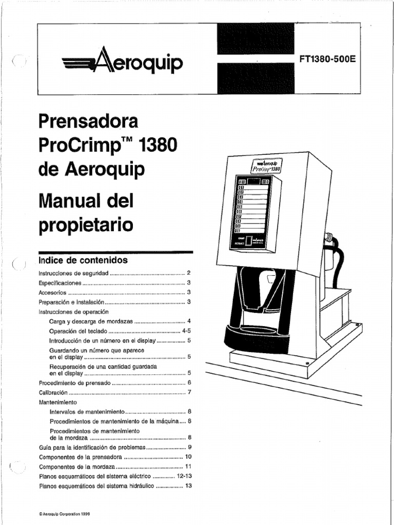 FT1380 Owners Manual - Spanish PDF | PDF
